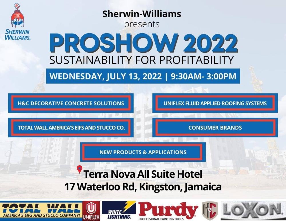 Sherwin-Williams ProShow 2022 - SpurrOpen.com