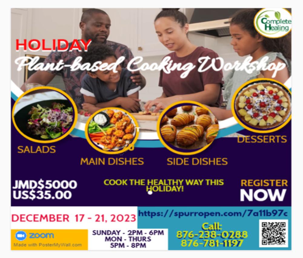 Holiday Plant-based Cooking (HPB) Workshop - SpurrOpen.com