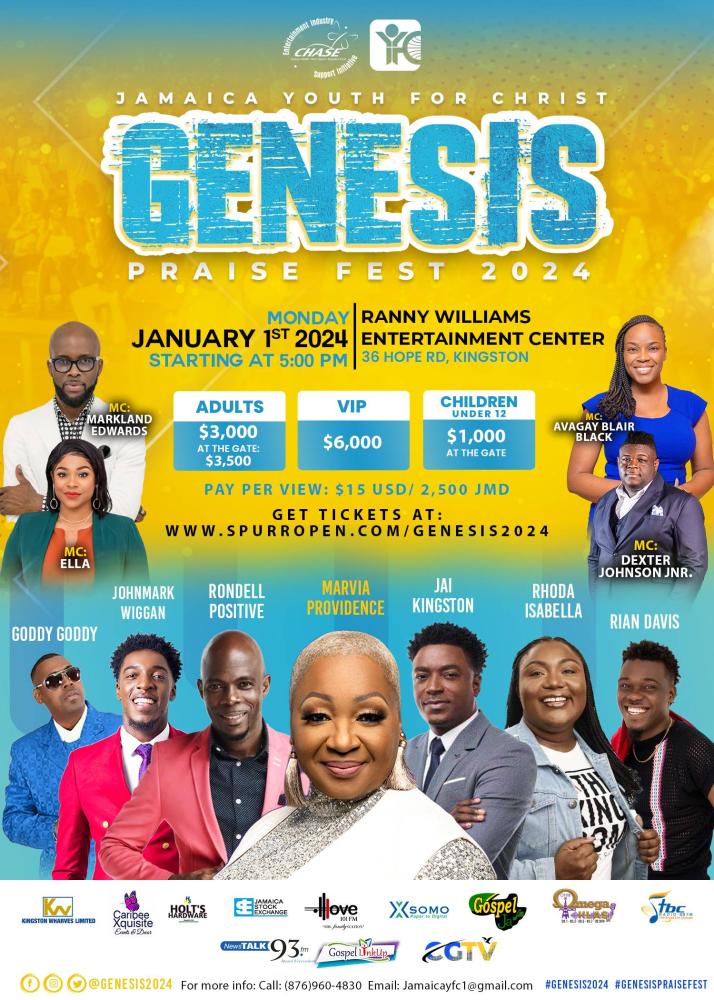 GENESIS PRAISE FEST 2024 - SpurrOpen.com