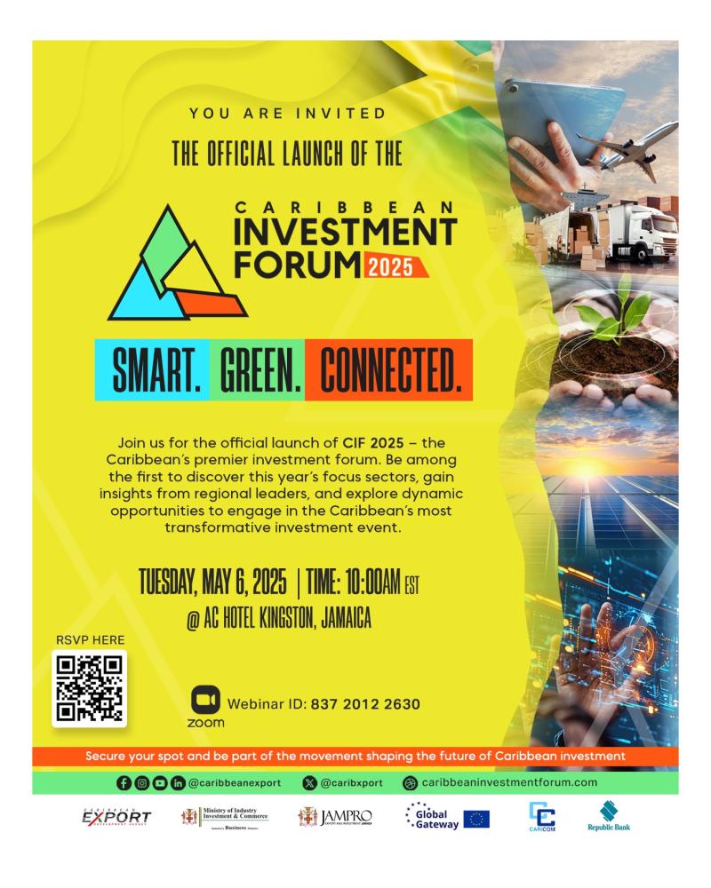 Official Launch of the Caribbean Investment Forum 2025 - SpurrOpen.com