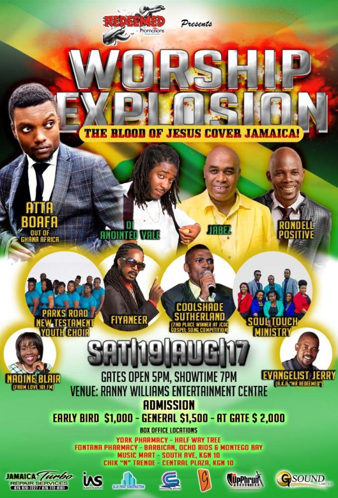 Worship Explosion - SpurrOpen.com